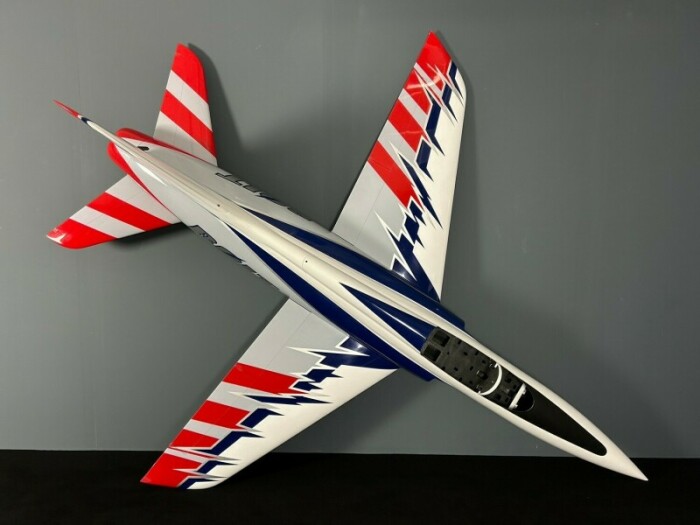 Red White And Blue Models Decorative Red White & Blue Model Airplane