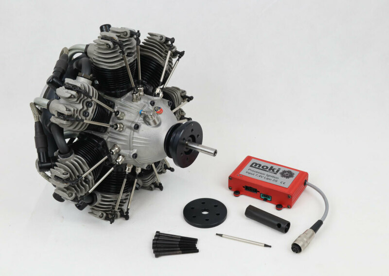 Moki S250 7-Cylinder Radial Engine