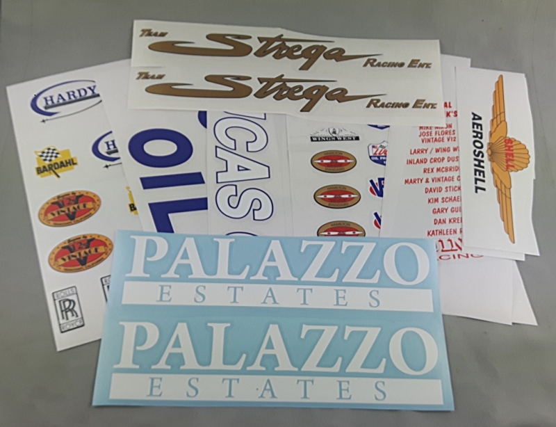 P-51 Reno Racer Strega, Dekorbogen