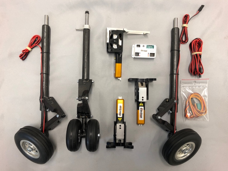 J-10 Lightweight retract set (Electron + Elster struts)
