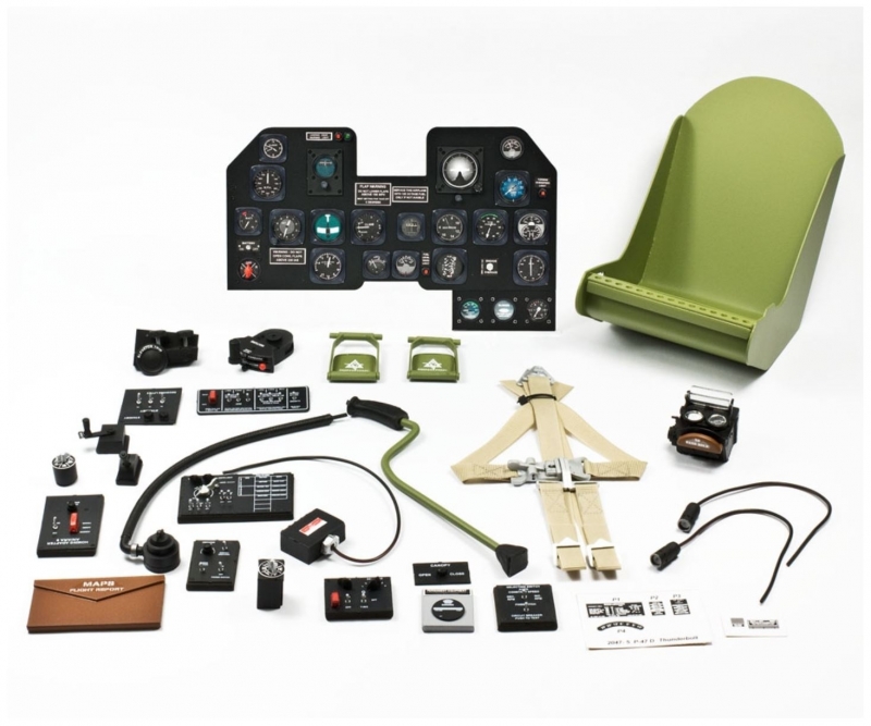 P-47 Thunderbolt Cockpit SET