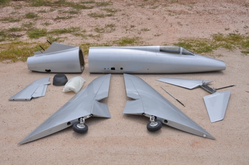 F-100 D (All Silver)