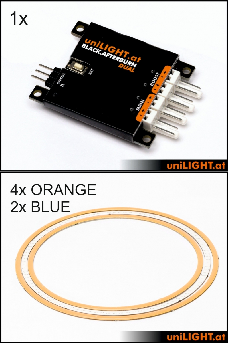 Sukhoi SU-27 / SU-30 Afterburner SET (Unilight)