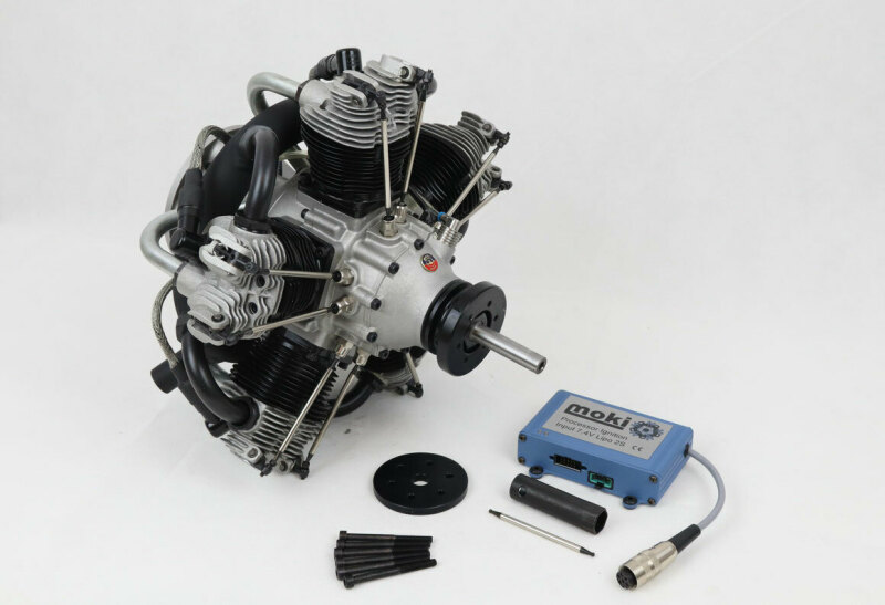 Moki S350 5-Cylinder Radial Engine