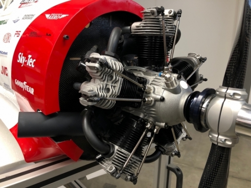 Moki S250 with AT-6 style exhaust