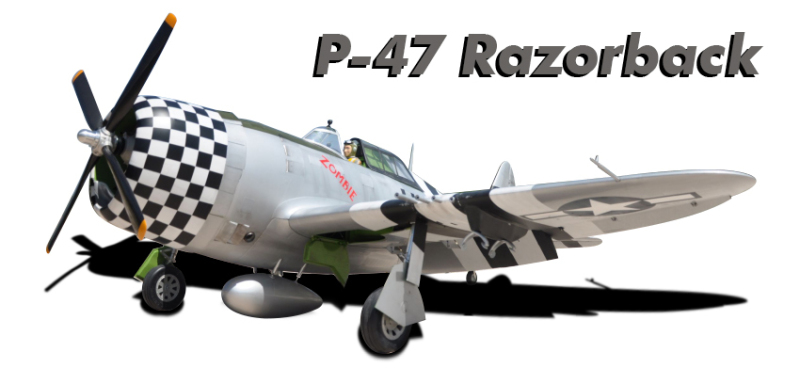 P-47 Thunderbolt "Razorback" 1:4.5